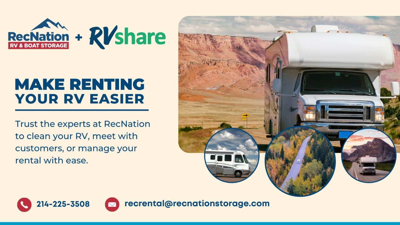 RVshare x RecNation - Premium RV Rental Services | RecNation Storage